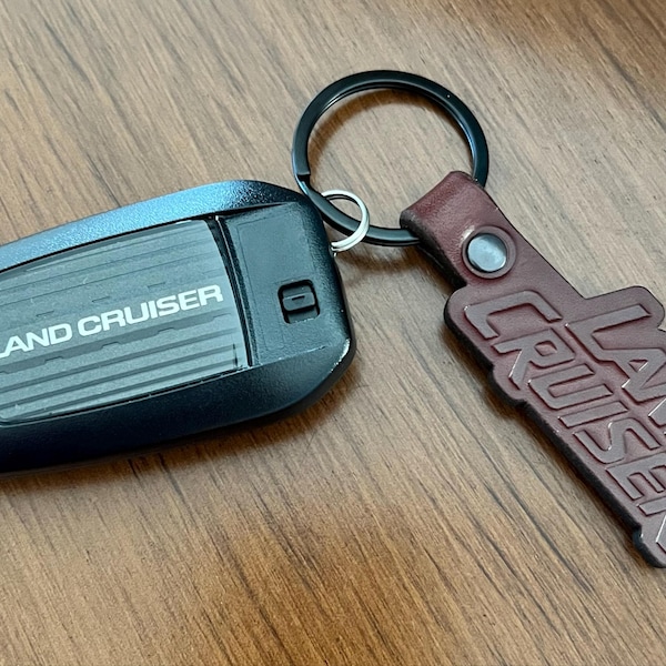 4runner Handmade Italian Leather Keychain Keyring - Etsy