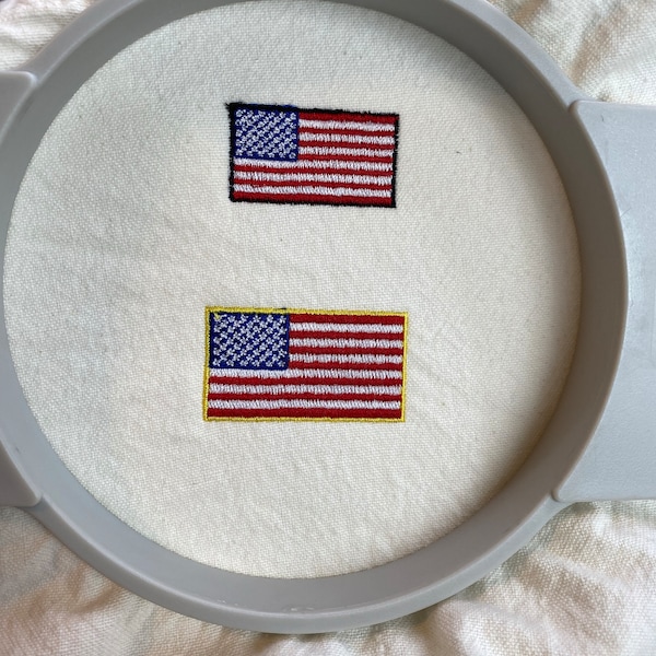 American Flag Machine Embroidery Design, USA Flag Embroidery, US Flag ...