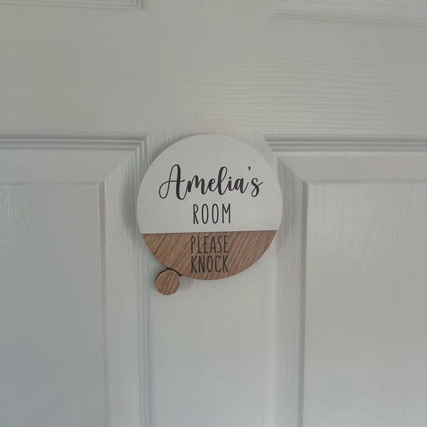 Custom Office Door Sign, Rotating Status Plate, Professional Business ...