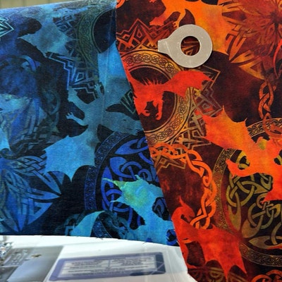 Blue Flying Dragon Shields Flying Dragons by Jason Yenter for in the ...