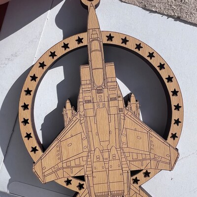 MQ-9 Reaper UAV Drone Wood Clock, United States Air Force, Aircraft ...