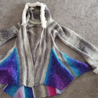 Crochet PATTERN: Priestess Coat Tunisian Crochet/ Sizes XS-2XL / Unique ...