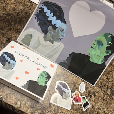 Valentine Horror Movie Poem Card roses Are Red, Violets Are Blue ...