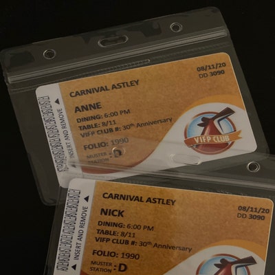 Personalized ID Badges, Cosplay Ids, Customized ID Badge, Plastic Pvc ...