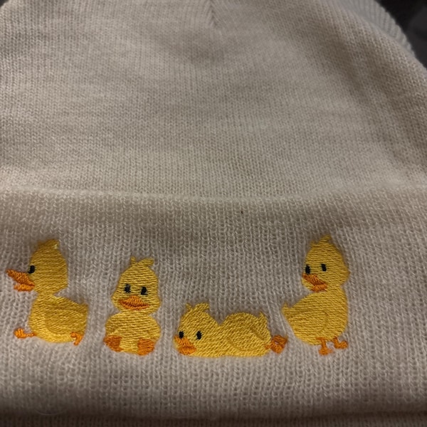 Baby Ducks Embroidery Design, Animal Embroidery Design, Machine ...