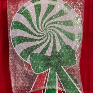 Christmas Peppermint Yard Sign Cutouts, Christmas Candy Theme ...
