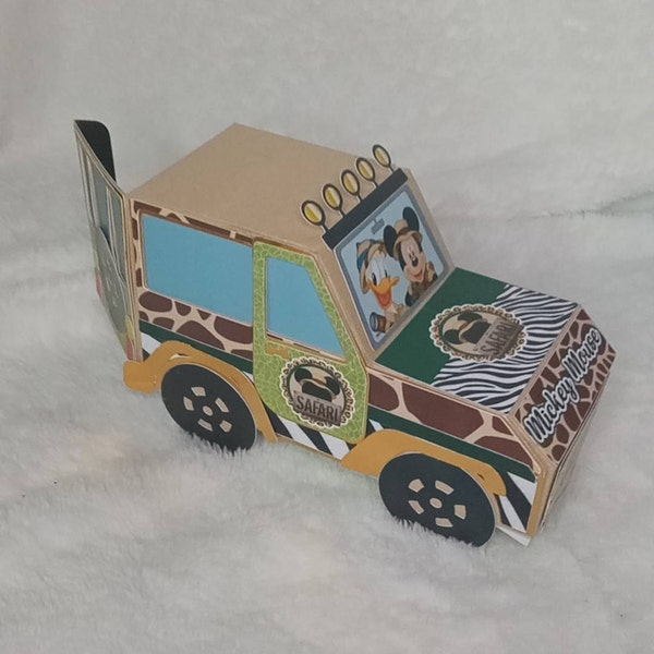 AMA Theme 01, Car Box Template, Jeep Papercraft, Paper Box Template, 3D ...