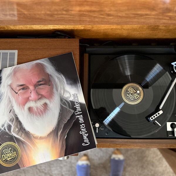 12" Vinyl Record Mixtape Two Sided, Black, Fully Custom + Songs - Your ...