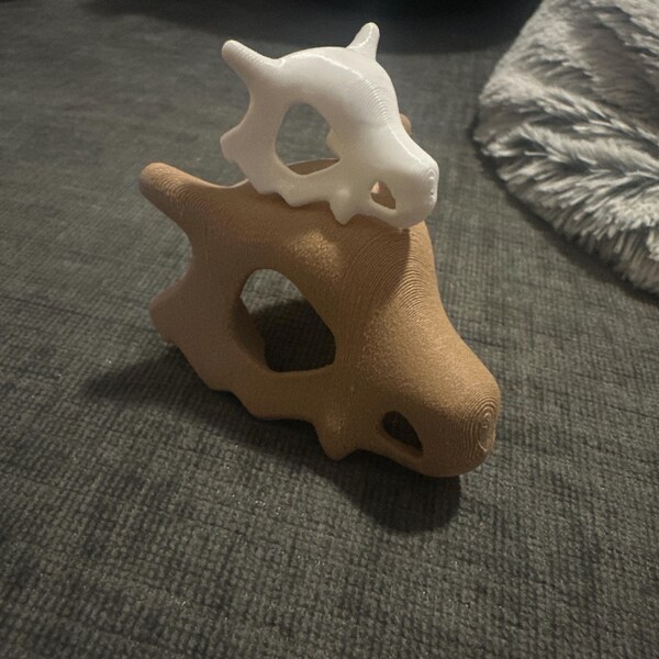 Jumping Spider or Tarantula Cubone Skull Decoration - Etsy