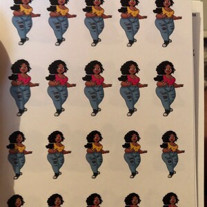 Planner stickers Zuri Happy birthday | Etsy