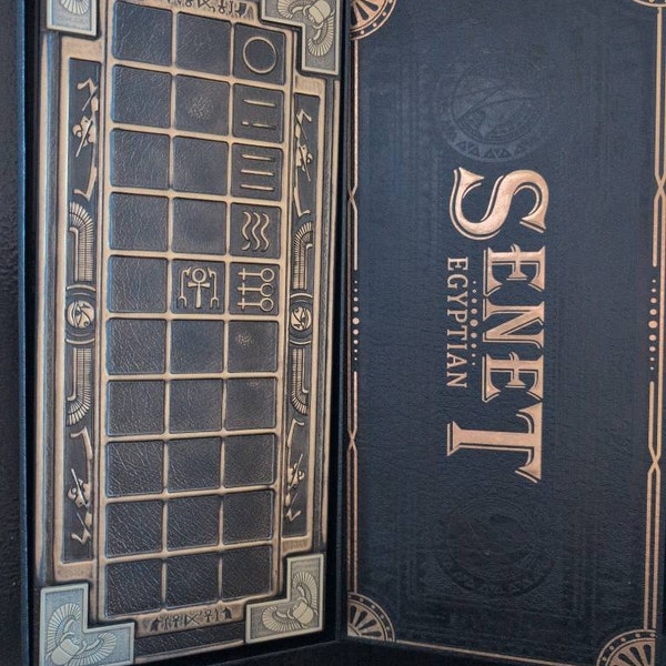 Senet: Ancient Egyptian Board Game (instruction Included) - Etsy UK