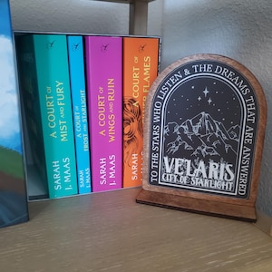 Library Street Sign Bookshelf Sign Personalized Laser Engraved Bookish ...