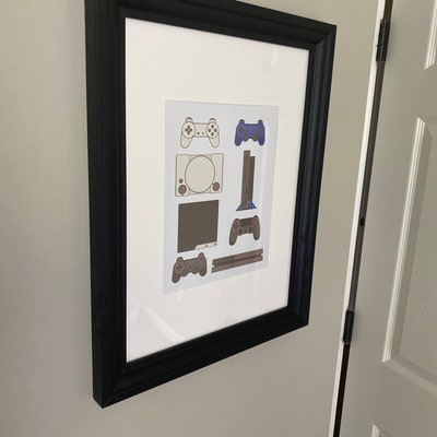 Video Game Printable Art Video Game Decor Game Room Man - Etsy