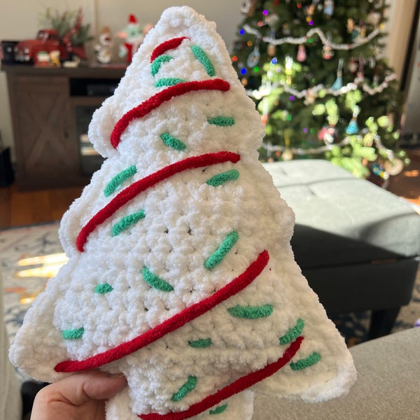 Christmas Tree Cuddler Crochet Pattern by Sheepish Stitches | Christmas ...