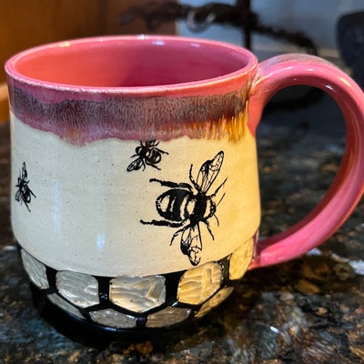 Octopus Mug, Handmade Mug, Sgraffito Mug, Ceramic Mug, Tentacles Mug ...