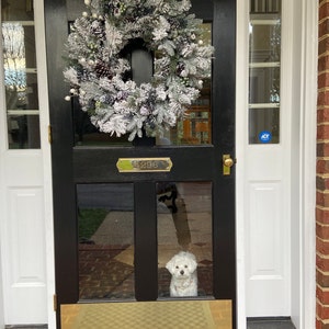 Year Round Greenery Wreath for Front Door With Seeded Eucalyptus ...