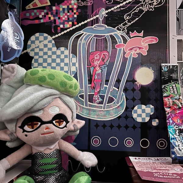 Splatoon Side Order Agent 8 Print Poster - Etsy