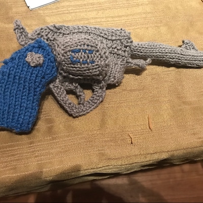 PDF Knitting PATTERN Knitted Revolver PDF Pattern Knitting Pattern for ...