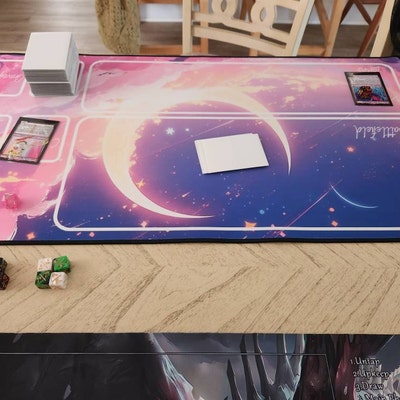 Lorcana Playmat With Zones, the Little Mermaid Themed TCG Playmat ...