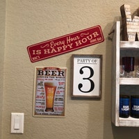 Every Hour is Happy Hour Sign, Personalized Bartender Bar Owner Name ...