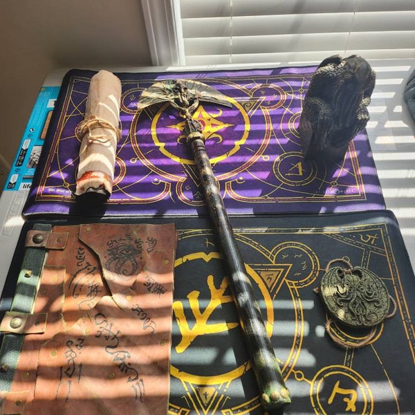 ICE WORM Cthulhu Larp Necronomicon Scrolls Junk Journal Dark Occult ...