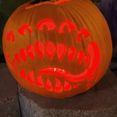 Dnd Pumpkin Carving Stencils, Printable PDF, Halloween Pumpkin Carving ...