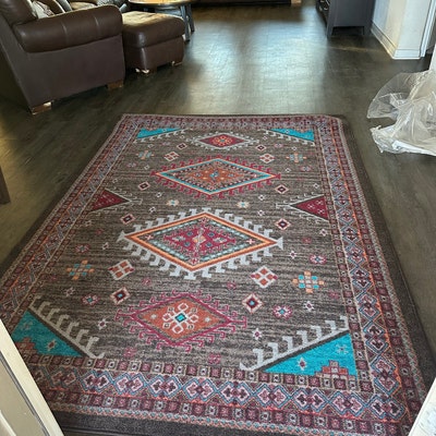 Rustic Rug, Rustic Area Rug, Rustic Decor, Rustic Home Decor, Rustic ...