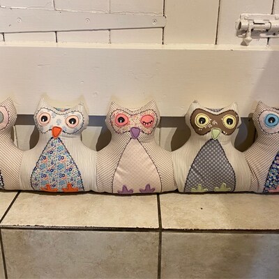 Baby Owls Draught draft Excluder Pdf Pattern Instant Download - Etsy