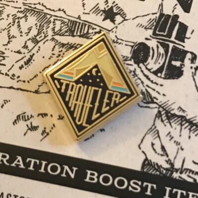 Traveler Lapel Pin - Etsy