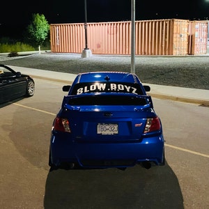 Made You Look Street Car Club Windshield Rear Window Decal Car - Etsy