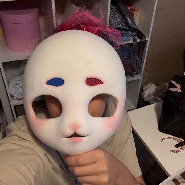 Cute Fursuit Head Base Smiling Face ｜kigurumi Mask Base｜cheap Furry ...
