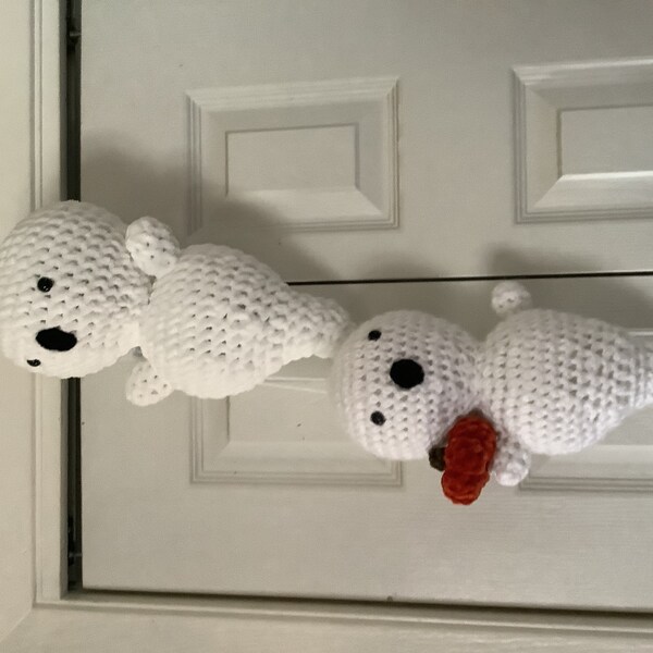 Boo the Ghost Crochet Plushie Pattern - Etsy