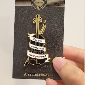 Nine for the Tomb Gideon the Ninth Inspired Enamel Pin - Etsy