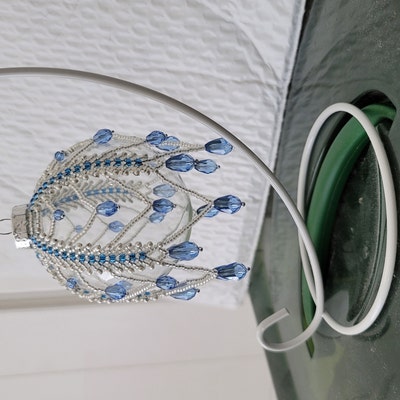 Easy Beaded Ornament Dripping With Swarovski Bicones or Czech Fire ...