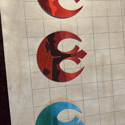 Star Wars Rebel Alliance Symbol Planets Stickers - Etsy