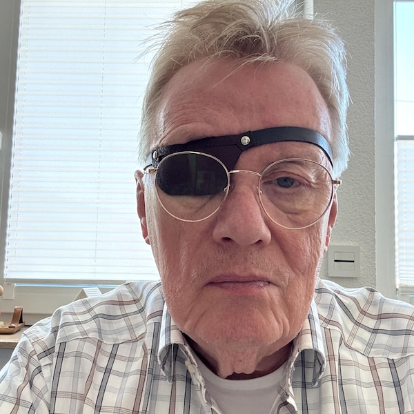 Leather Eye Patch, Eye Patch, Man Eye Patch, Woman Eye Patch, Brown Eye ...