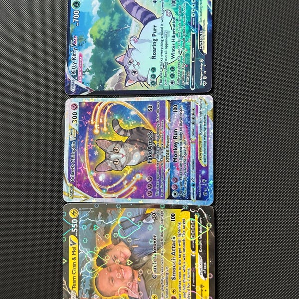 Pokemon Pregnancy Card, Pokemon Gender Reveal, Custom Pokemon Card ...