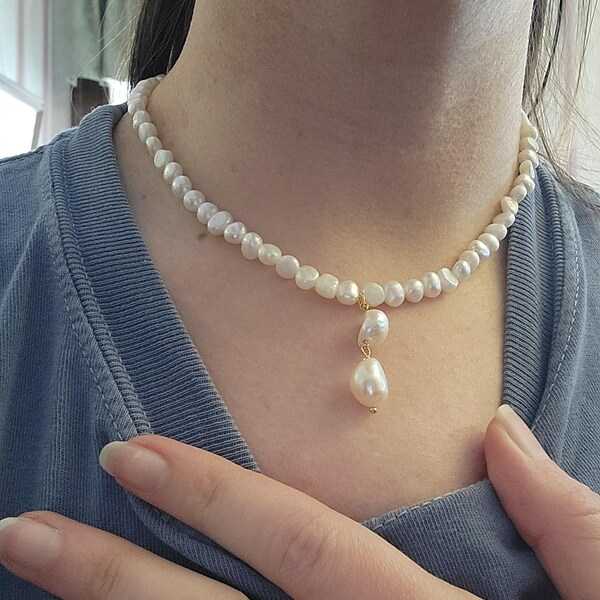 The Princess Bride Buttercup's Real Natural Pearls Pearl Drop Necklace ...