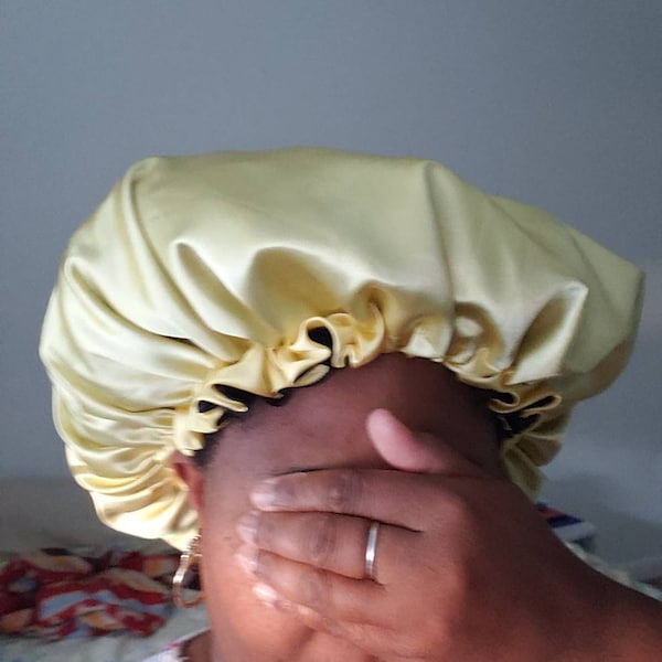 Adjustable Satin Bonnets - Multiple Colors! - Etsy