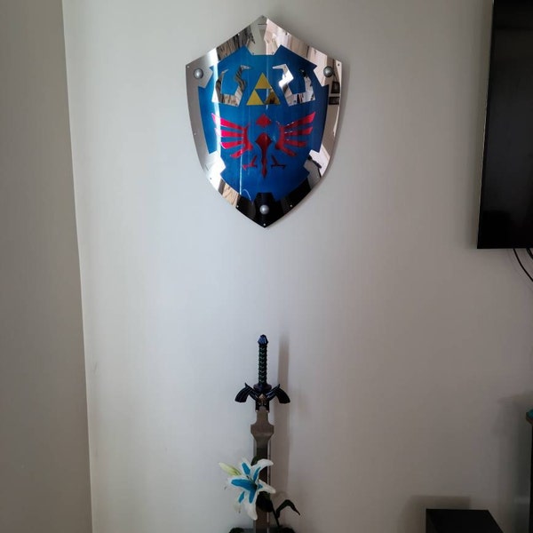 Dark Link Hylian Shield - Twilight Princess - Steel-plated, Battle ...