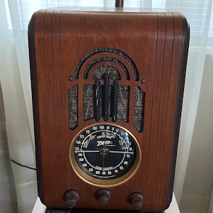 Stunning 1936 Philco 116X 5-band AM Shortwave Console Radio - Etsy