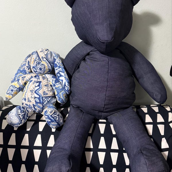 Memory Bear Pattern + VIDEO Tutorial - All Sizes Included, Keepsake ...