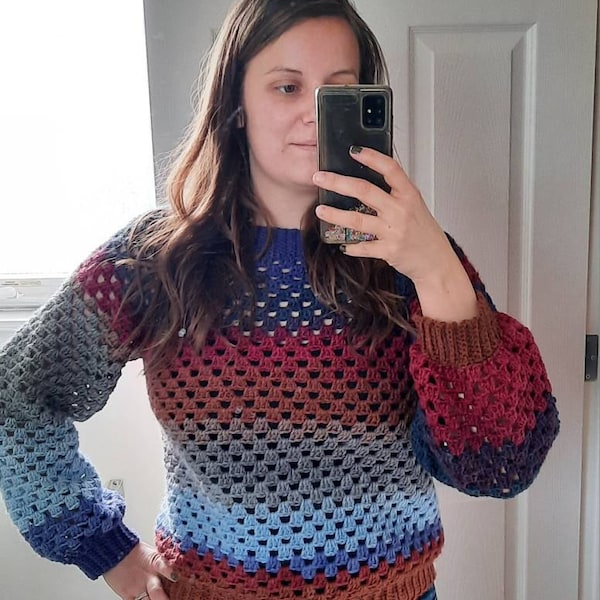 CROCHET PATTERN EBOOK / Granny Pop Garment Collection Ebook 6 Crochet ...