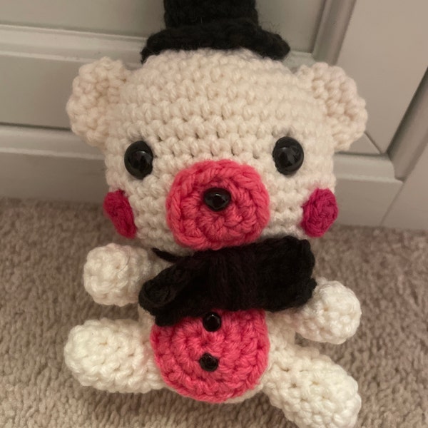 Chibi Funtime Freddy Handmade Amigurumi Plush - Etsy