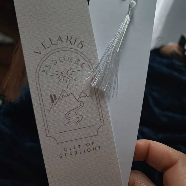 Velaris Bookmark | Night Court Bookmark | Fantasy Bookmark | Rhysand ...