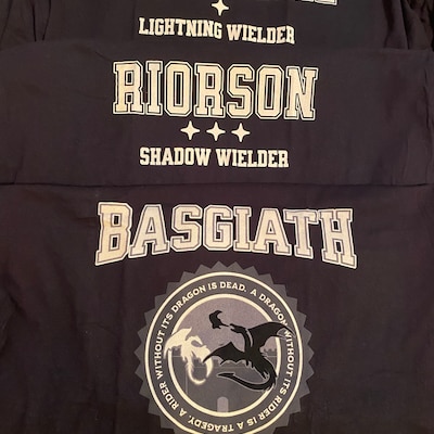 Xaden Riorson Shadow Wielder Embroidered Sweatshirt Fourth - Etsy