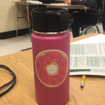 Donut Decal Donut Vinyl Sticker Doughnut Sticker Car - Etsy