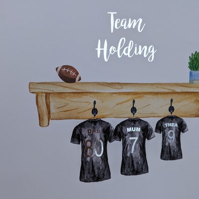 Fathers Day Football Gift Fathers Day Print Football Print Daddy Number ...