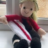 Knitting Pattern. PDF Digital Download. Santa Claus Shelf Sitter ...