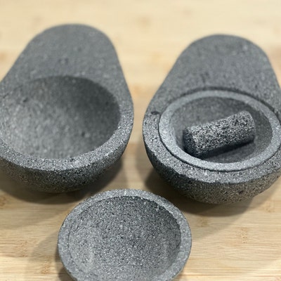 Métlatl Mexican Metate Made of Lava Rock With Metlapil 22x32 CM ...